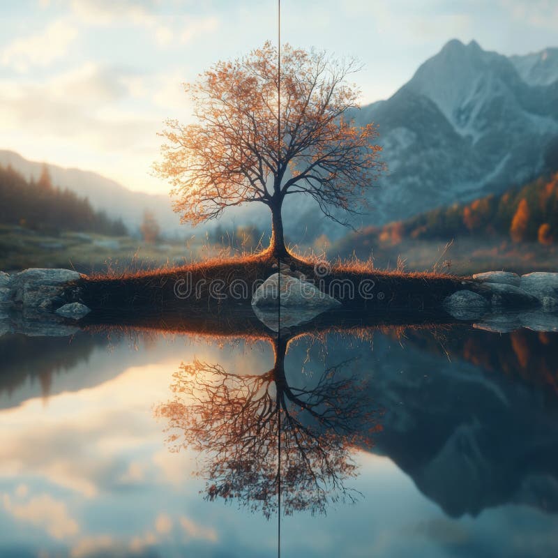 Exploring the Intersection of Quantum Physics and Nature Reflections in ...