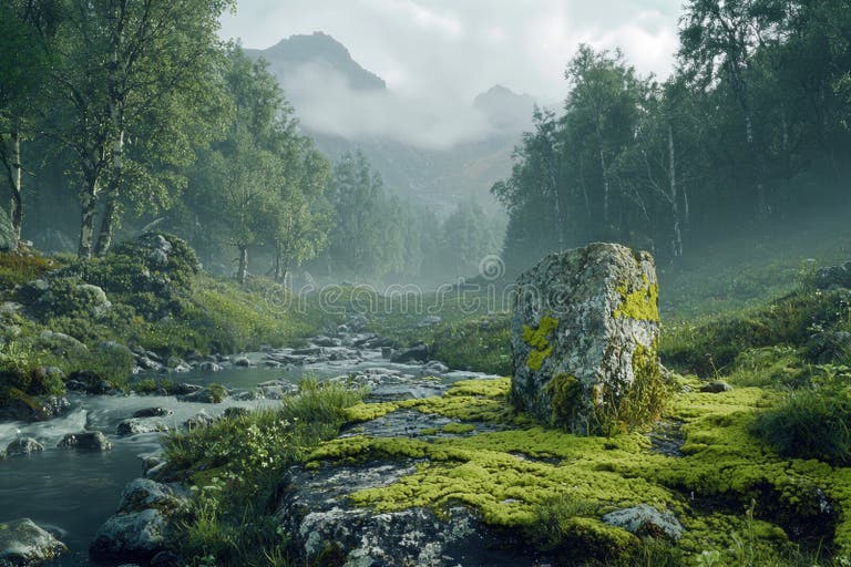 Exploring the Intersection of Science, Technology, Nature, and Discovery through a Serene Forest ...