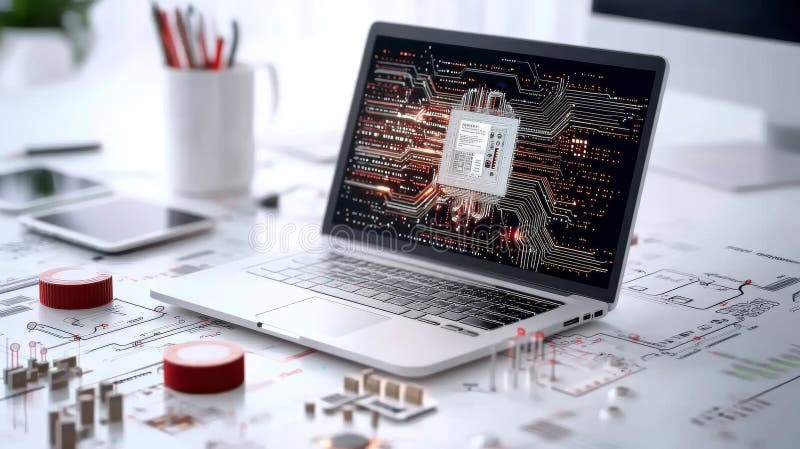 Exploring the Intersection of Technology and Marketing: a Laptop with ...