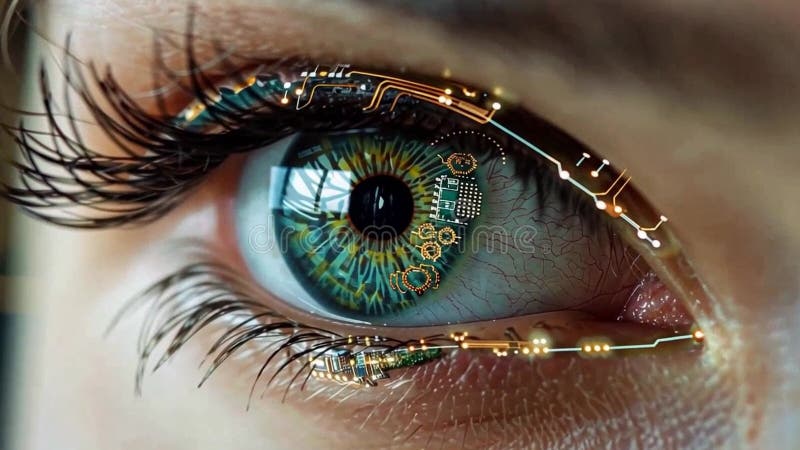 Exploring the Intersection of Technology and Nature through a Close-up ...