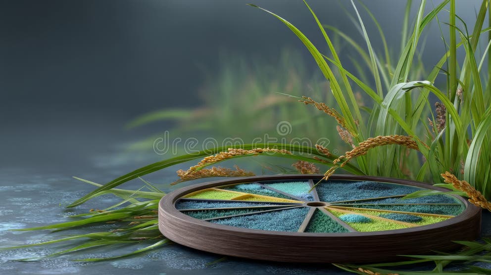 Exploring the Intersection of Time and Nature: a Clock and Compass on ...