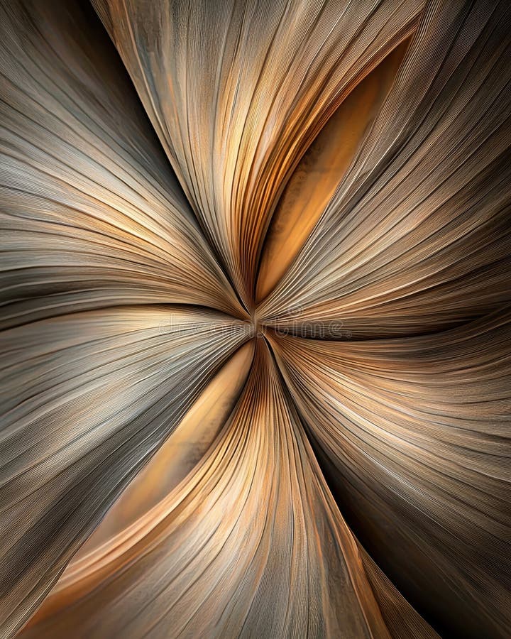 Exploring the Intricacies of an Abstract Leaf Pattern with a Stunning ...