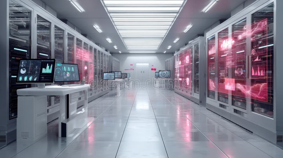 Exploring the Intricacies of Data Analytics in a High-Tech Hallway of ...