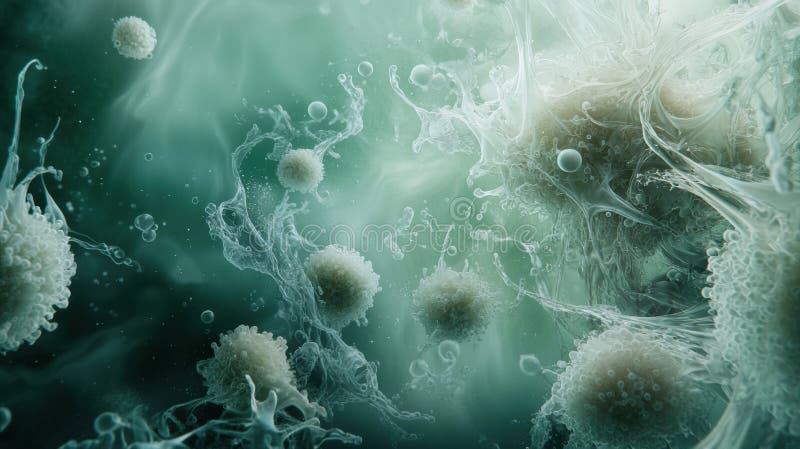 Exploring the Intricacies of Microscopic Worlds: a Close Up of White ...