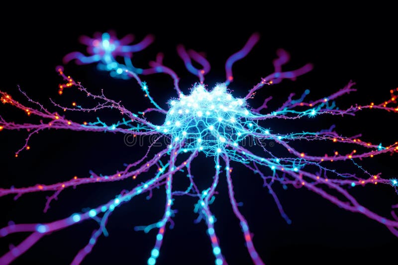 Exploring the Intricacies of Neurons and Synapses. a Beautiful Abstract ...