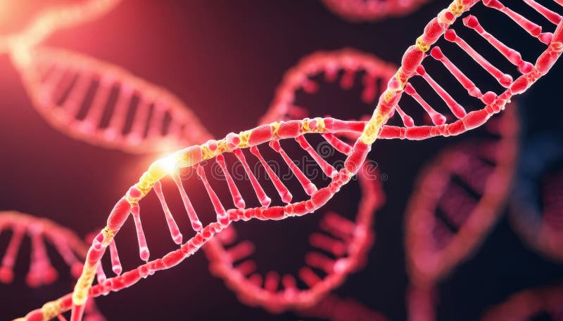 Exploring the Intricate Beauty of DNA Stock Illustration - Illustration ...