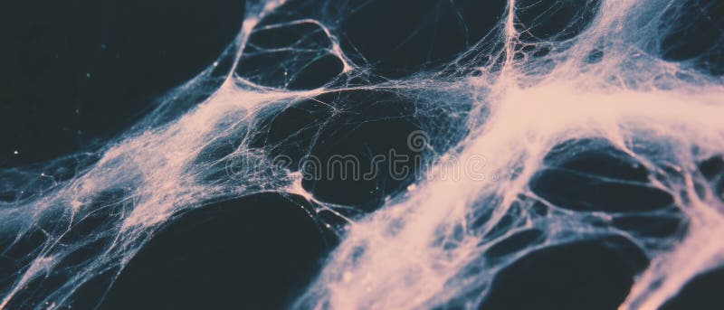 Exploring the Intricate Beauty of Spider Web Textures Against a Dark ...