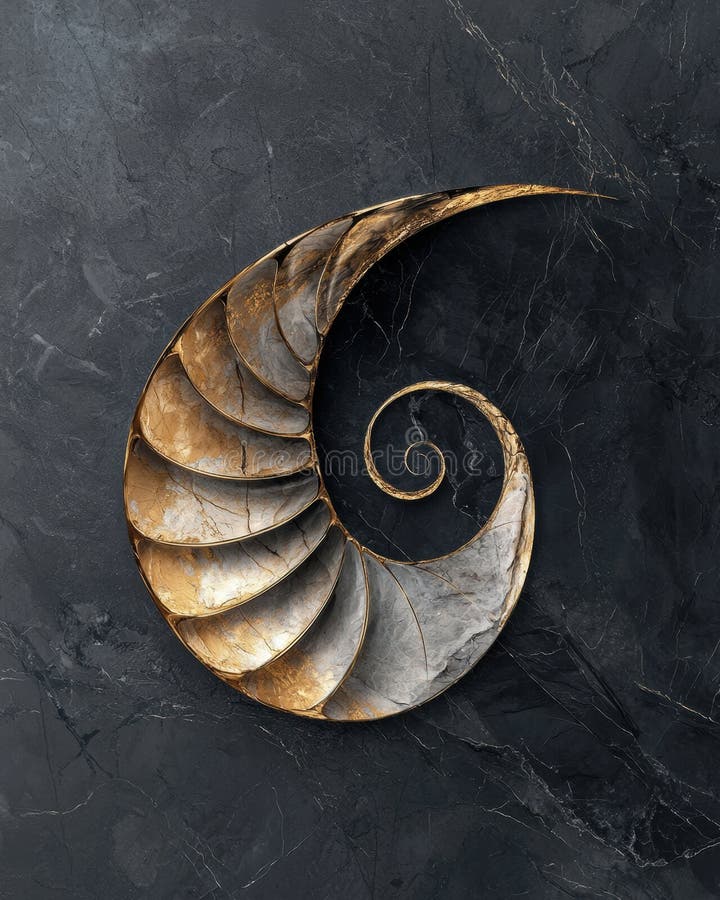 Exploring the Intricate Beauty of Spiral Patterns and Textures on a ...