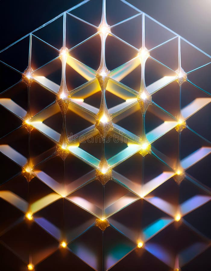 Exploring the Intricate Beauty of Tesseract Projection in Luminous ...