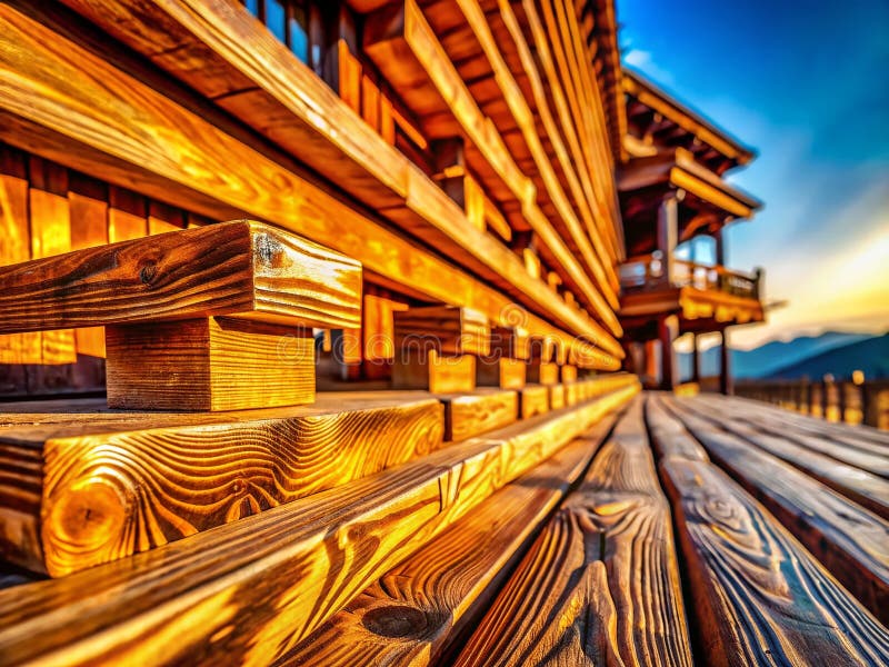 Exploring the Intricate Beauty of Wooden Plank Structures Architectural ...