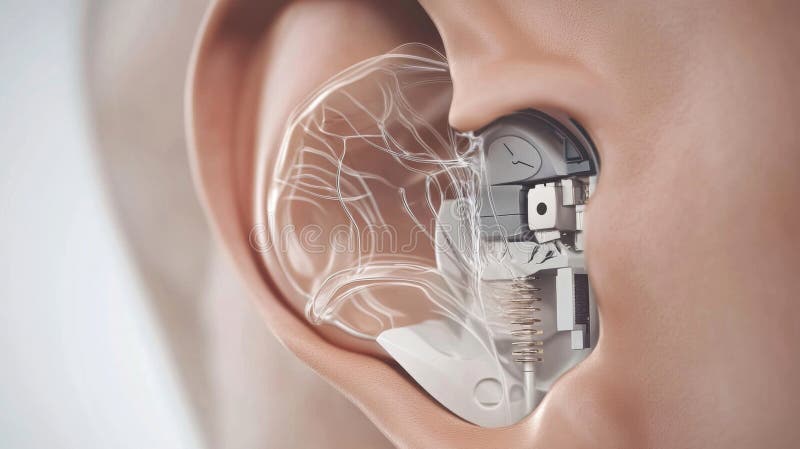 Exploring the Intricate Components of an Advanced Hearing Device Inside ...