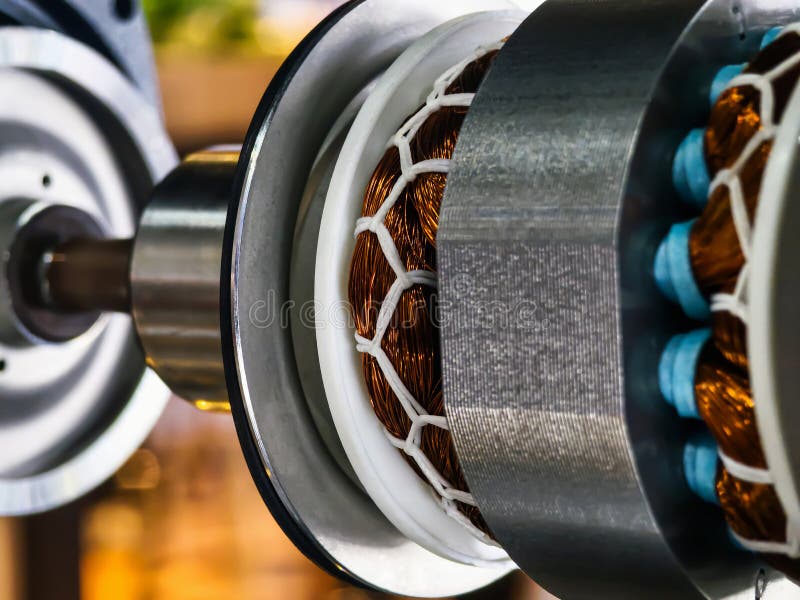 Exploring the Intricate Design of an Electric Motor Component in a ...