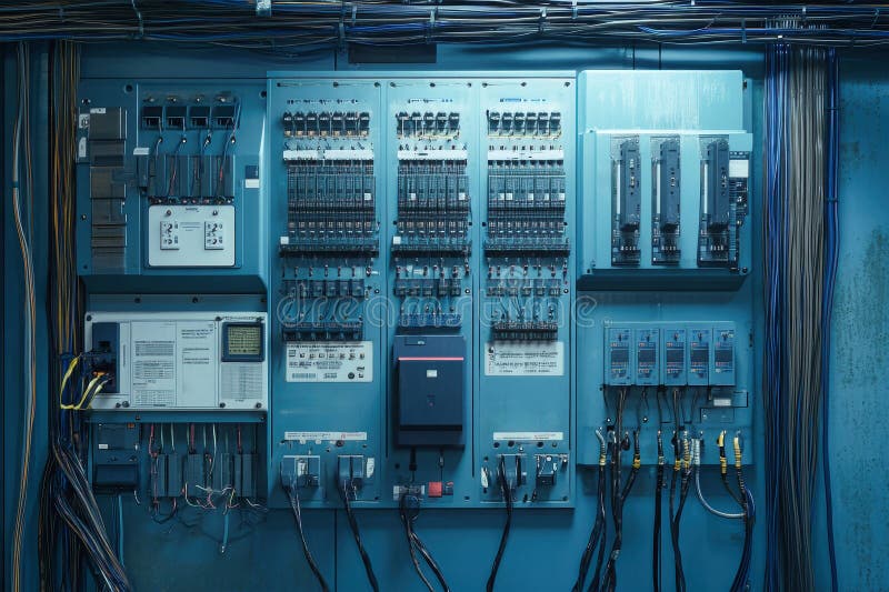 Exploring the Intricate Design of a Modern Electrical Control Panel ...