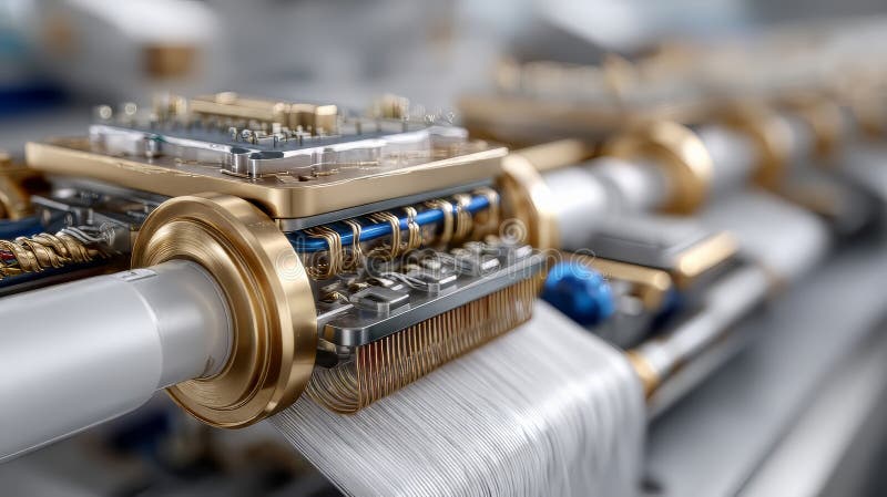 Exploring the Intricate Design of a Quantum Processor Unit in Stunning ...