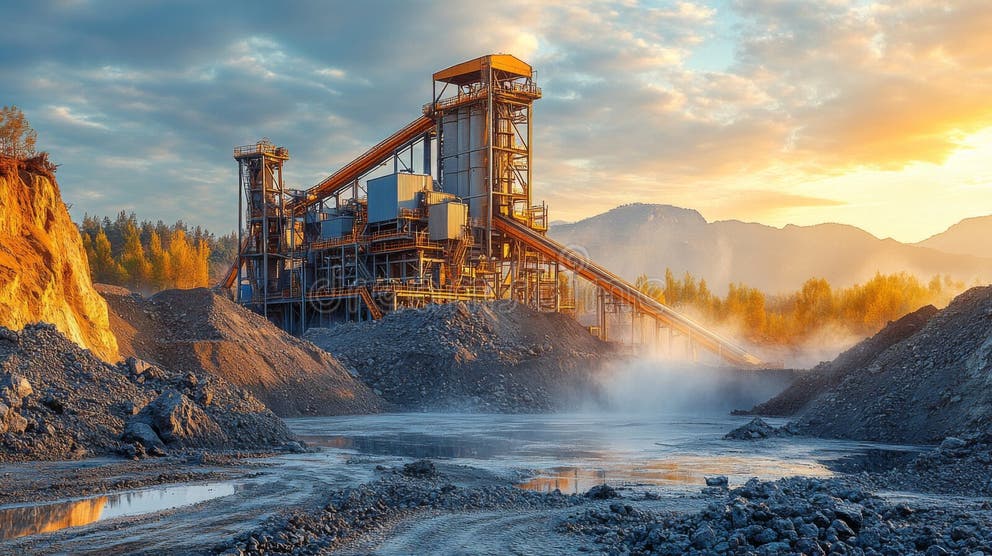 Exploring the Intricate Dynamics of a Mining and Extraction Operation ...