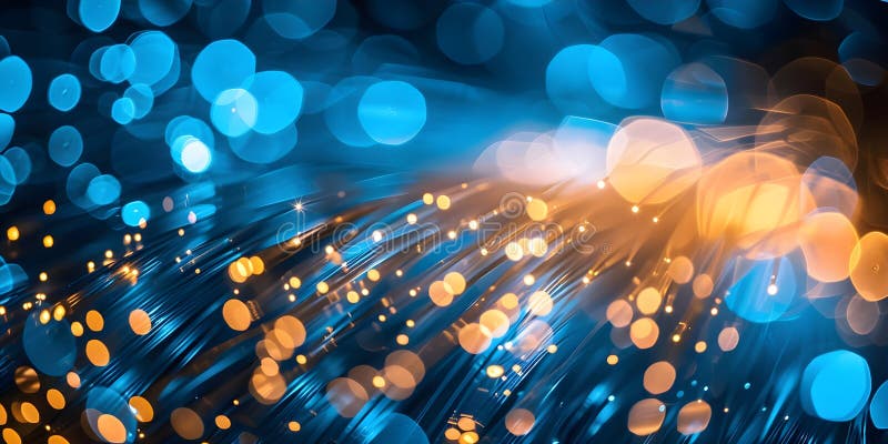 Exploring the Intricate Fiber Optic Connections in a Futuristic Quantum ...