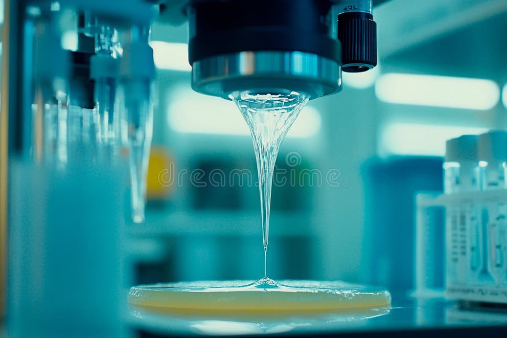 Exploring the Intricate Flow of Liquid Under a Microscope in a ...