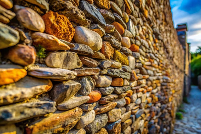 Exploring the Intricate History of an Ancient Stone Wall a Detailed ...