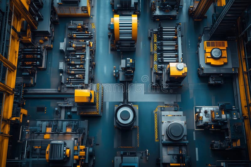 Exploring the Intricate Layout of a Modern Machining Facility from ...