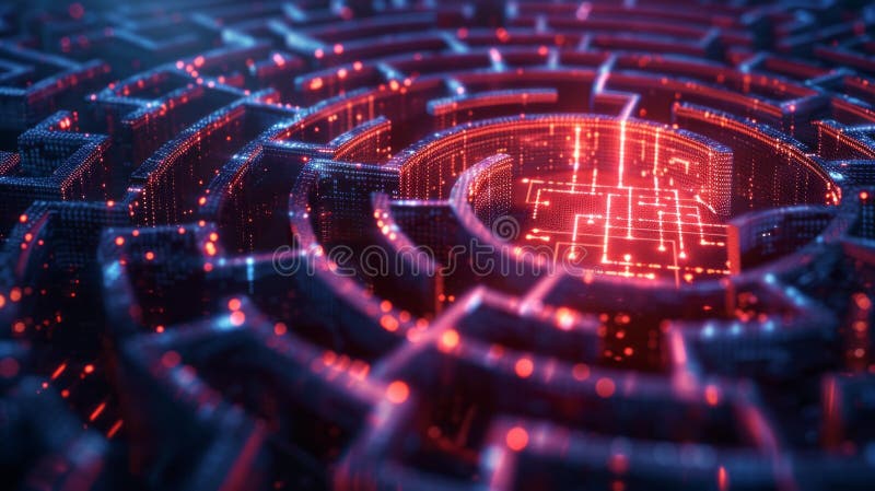 Exploring the Intricate Maze of Neural Networks with a Luminous AI ...
