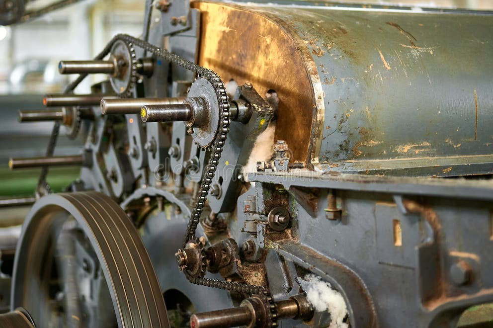 Exploring the Intricate Mechanics of a Carding Machine with Its ...