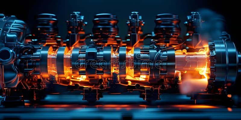 Exploring the Intricate Mechanics and Combustion Process of a Car ...