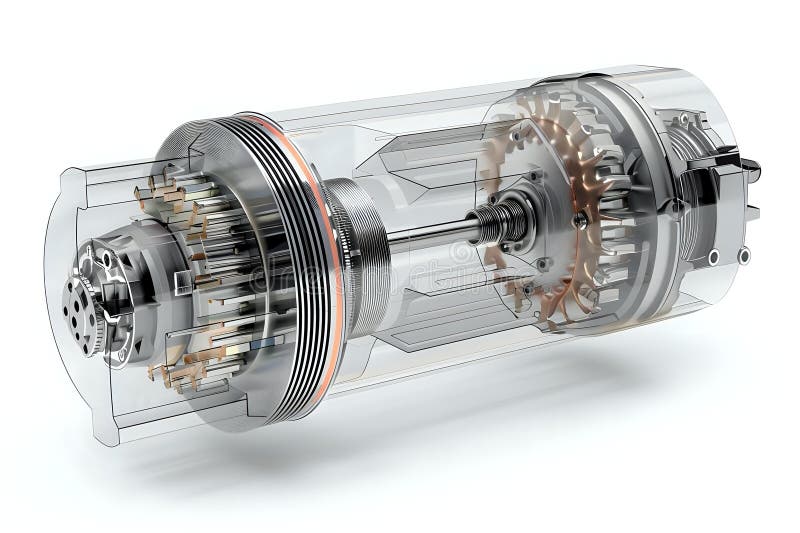 Exploring the Intricate Mechanics of a Rotary Engine: a Detailed 3D ...