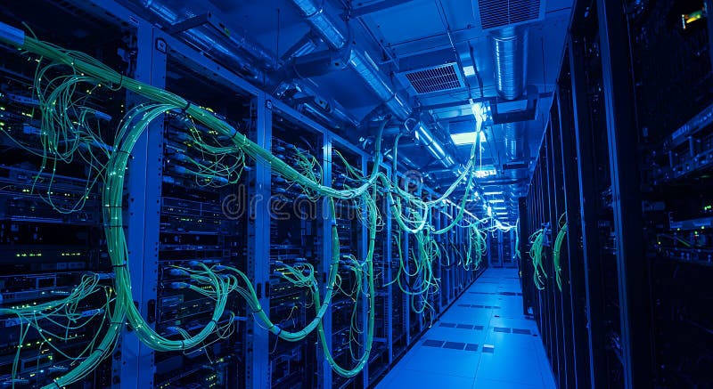 Exploring the Intricate Network a Glimpse Inside a Modern Data Center ...