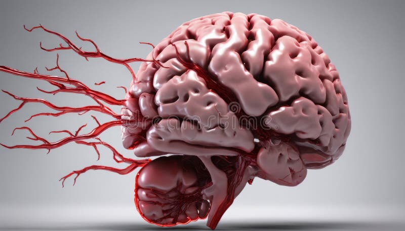 Exploring the Intricate Network of the Human Brain Stock Illustration ... Exploring the Intricate Network of the Human Brain Stock Illustration ...