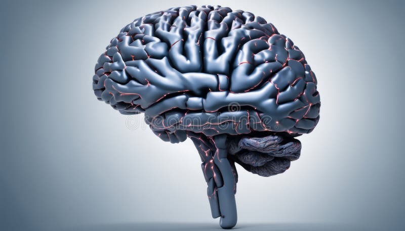 Exploring the Intricate Network of the Human Brain Stock Illustration ... Exploring the Intricate Network of the Human Brain Stock Illustration ...