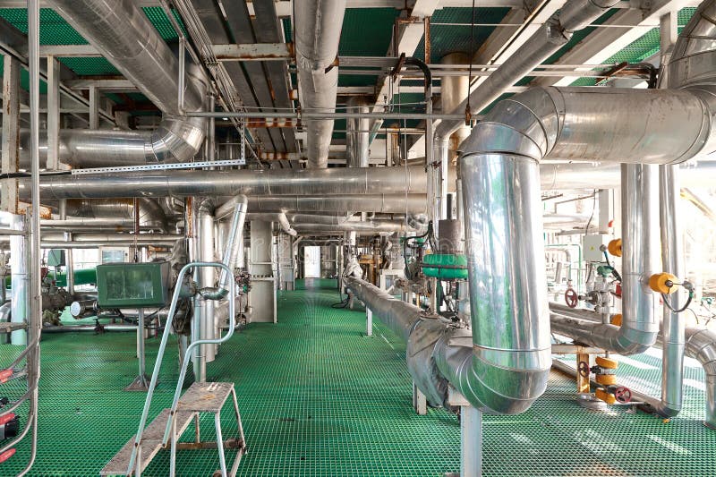 Exploring the Intricate Network of Pipelines within a Chemical Plant ...