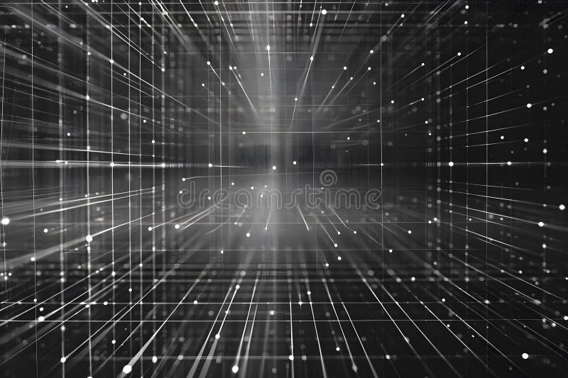 Exploring the Intricate Network, a Visual Journey through Interconnected Lines and Nodes ...