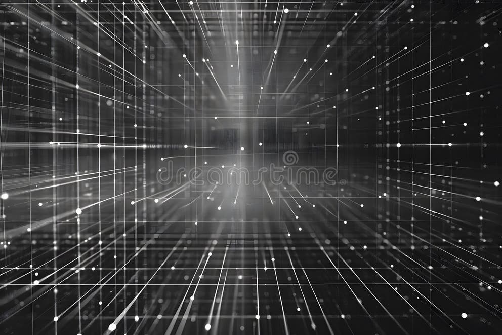 Exploring the Intricate Network, a Visual Journey through Interconnected Lines and Nodes ...