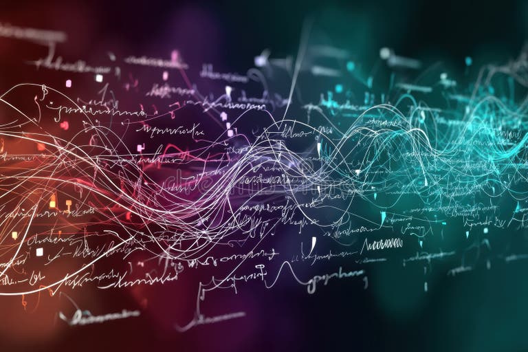 Exploring the Intricate Patterns of AI Language Processing with Flowing Characters and Logic ...