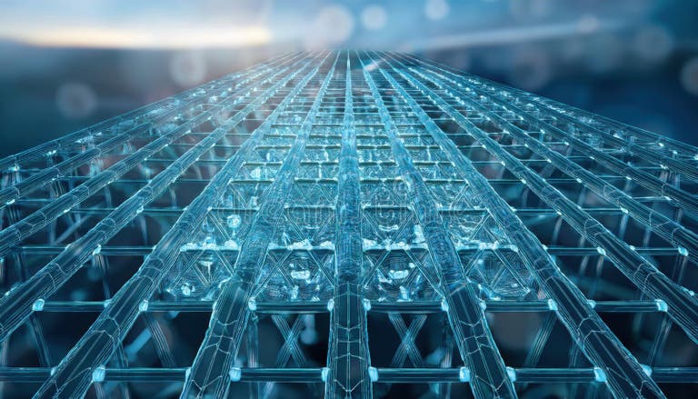 Exploring the Intricate Structure of a Firefly Crystal Grid in a ...