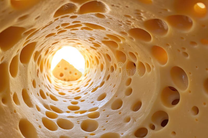 Exploring the Intricate Structure of Holey Swiss Cheese from the Inside ...