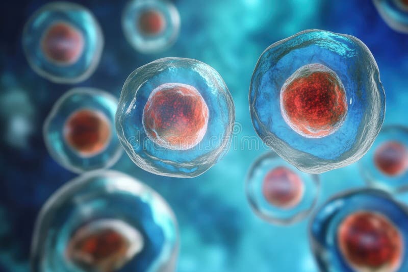 Exploring the Intricate Structure of Human Cells in a Microscopic View ...