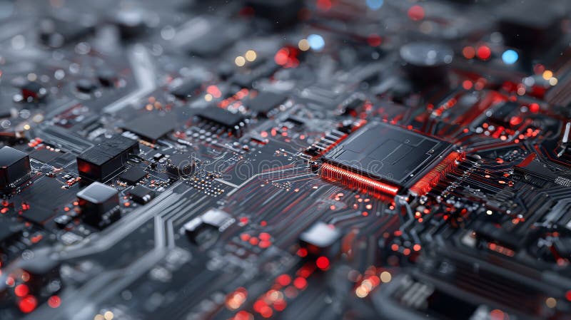 Exploring Intricate Technology of Circuit Boards and Microchips ...