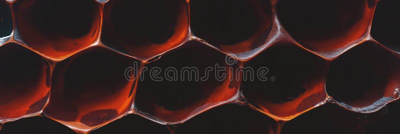 Exploring the Intricate Texture of a Dark Brown Cone Wafer with ...