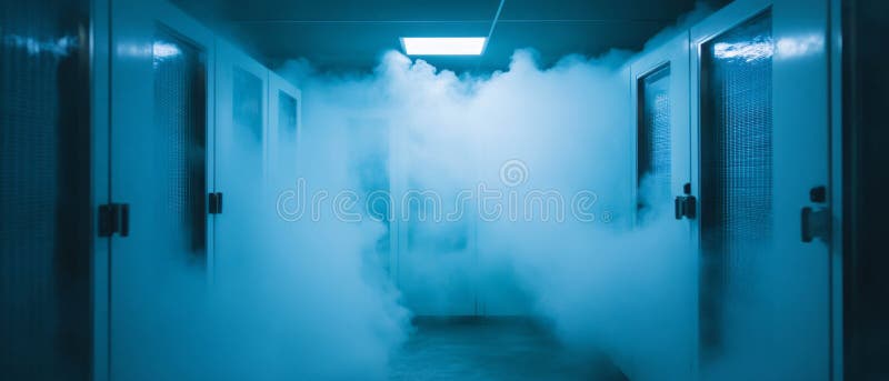 Exploring the Intricate Textures of Cryogenic Storage Units and Frozen ...