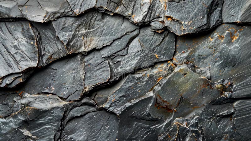 Exploring the Intricate Textures of Dark Gray Rock Formations Found in ...