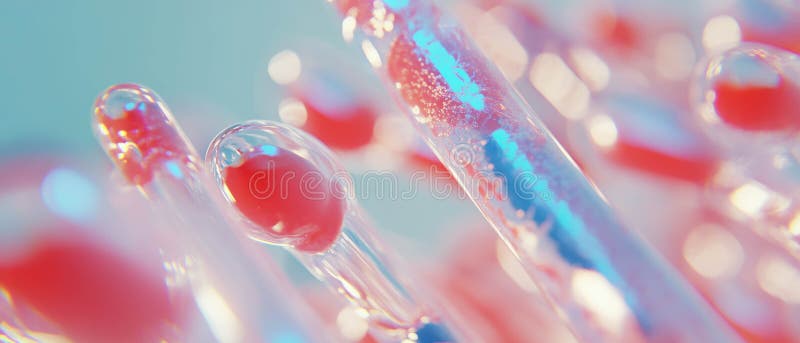 Exploring Textures Genetic Engineering Samples Transparent Containers ...