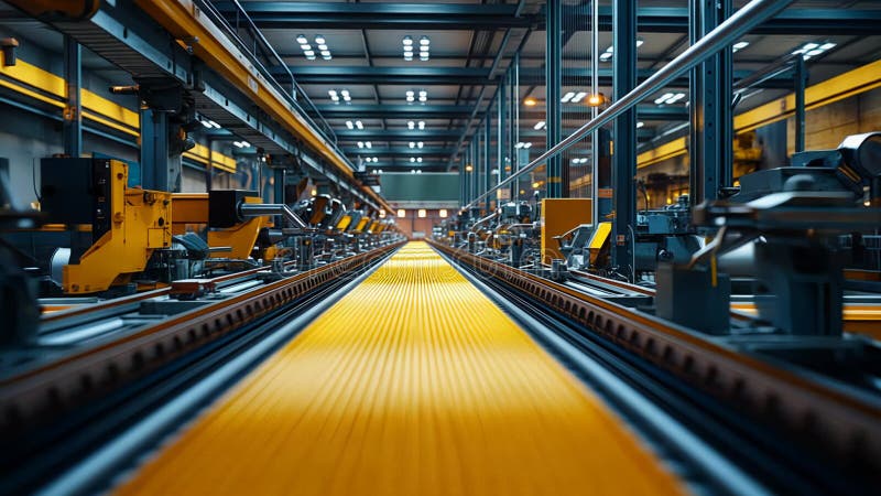 Exploring the Intricate Weaving Process in a Modern Industrial Factory ...