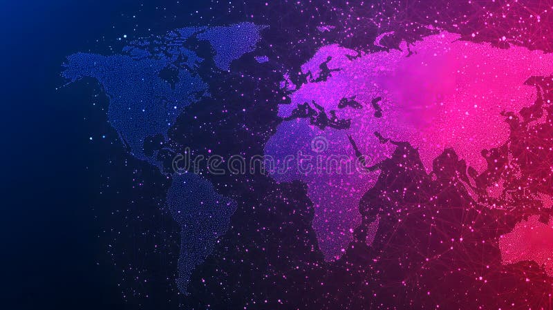 Exploring the Intricate Web of Global Connectivity through a Stunning ...