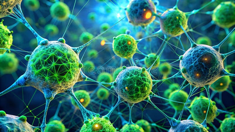 Exploring the Intricate Web of Life Immunofluorescence Microscopy of a ...