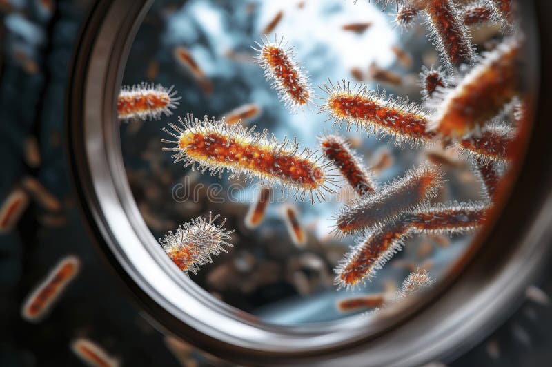 Exploring the Intricate World of Microorganisms through a Detailed Lens ...