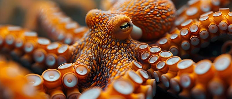 Exploring the Intriguing Textures of Octopus Skin Beneath the Ocean S ...