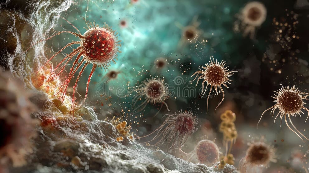 Exploring the Intriguing World of Small Red and White Viruses Beneath ...