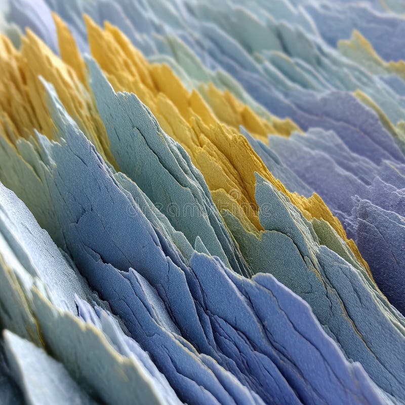 Exploring Jagged Rocky Textures Revealing Natural Geometry from a Cliff ...