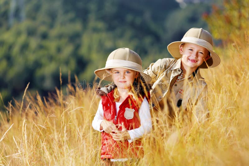 Exploring kids stock photo. Image of adventure, lifestyle - 25319602